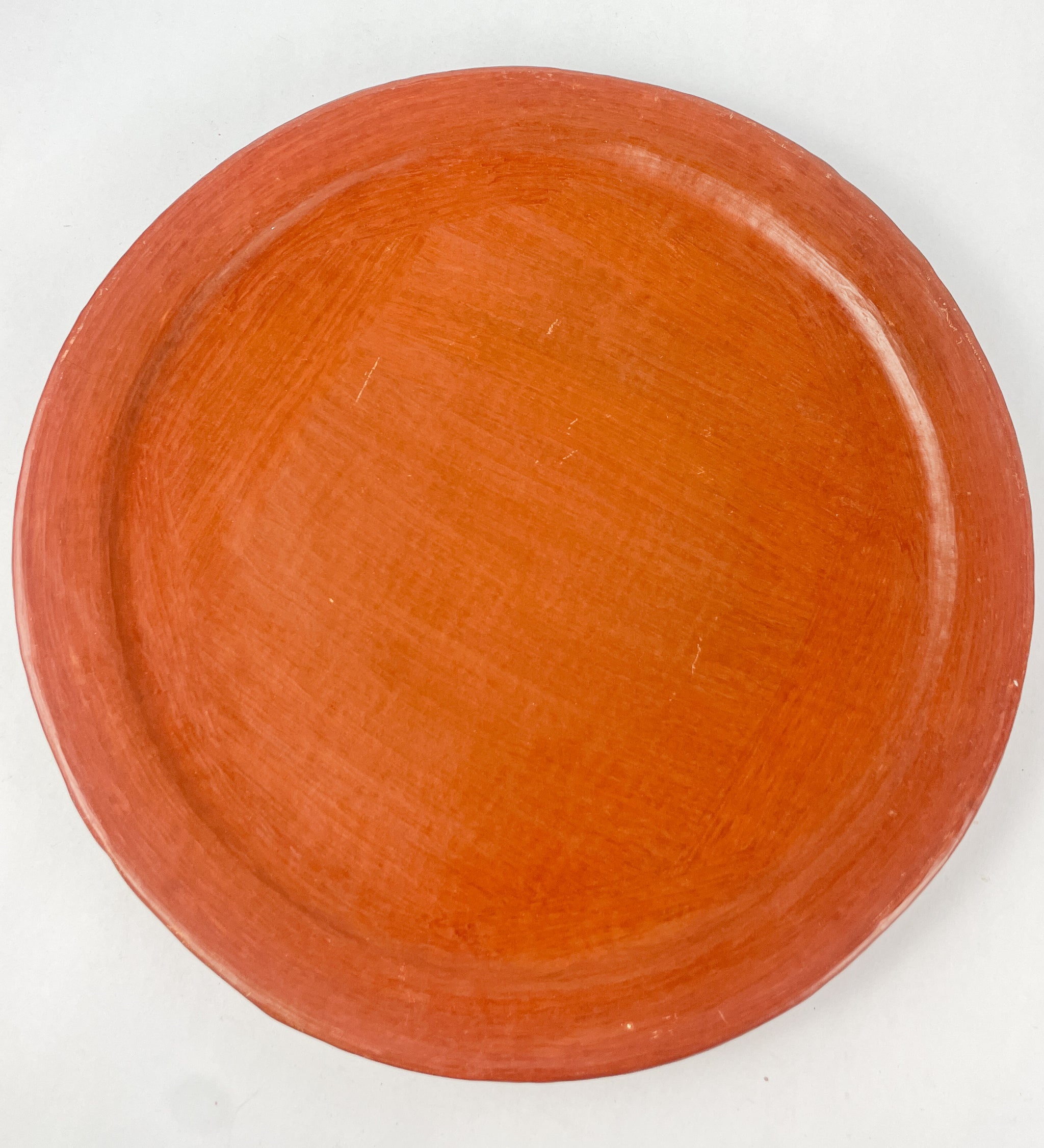 Oaxaca Red Clay Pottery 4Pc Set Plates And Clay Bowls Mexican Red Clay ...