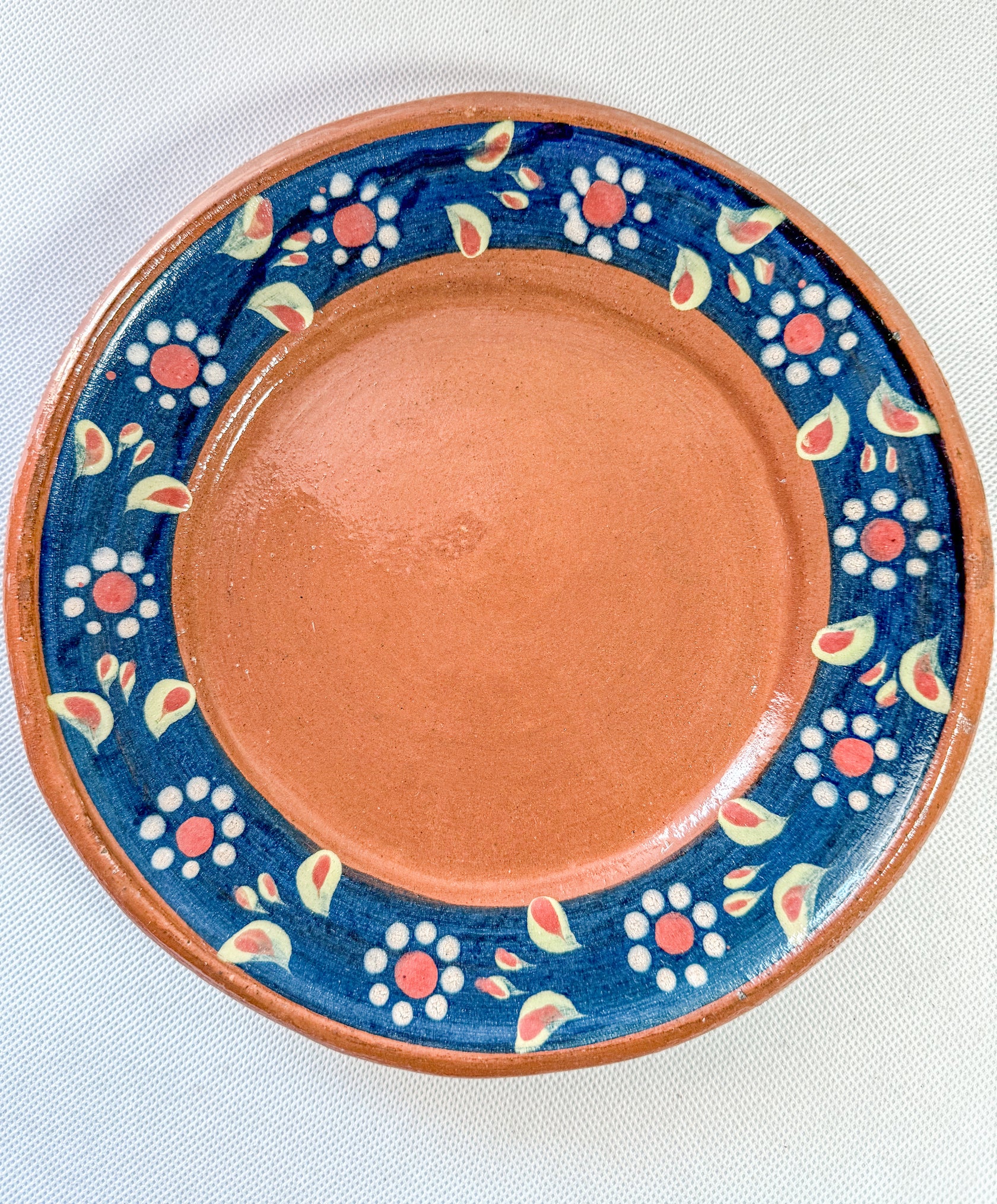 Michoacan Red Clay Pottery Dinnerware Set 36 Pc Clay Bowls Mexican Red ...