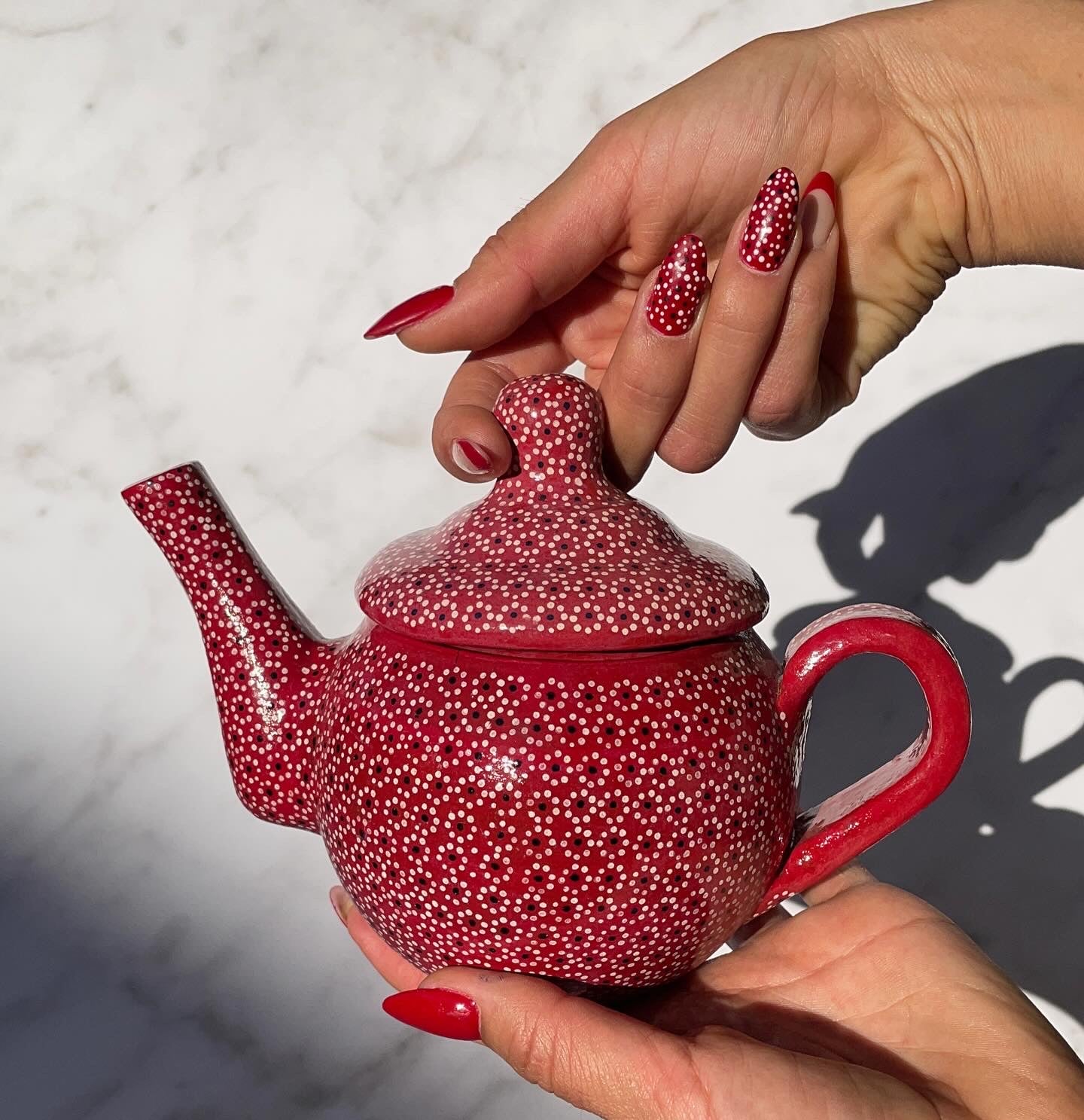 Michoacan Mexican Tea Pot Set Mexican Tea Set Mexican Pot Clay Tea Pot ...