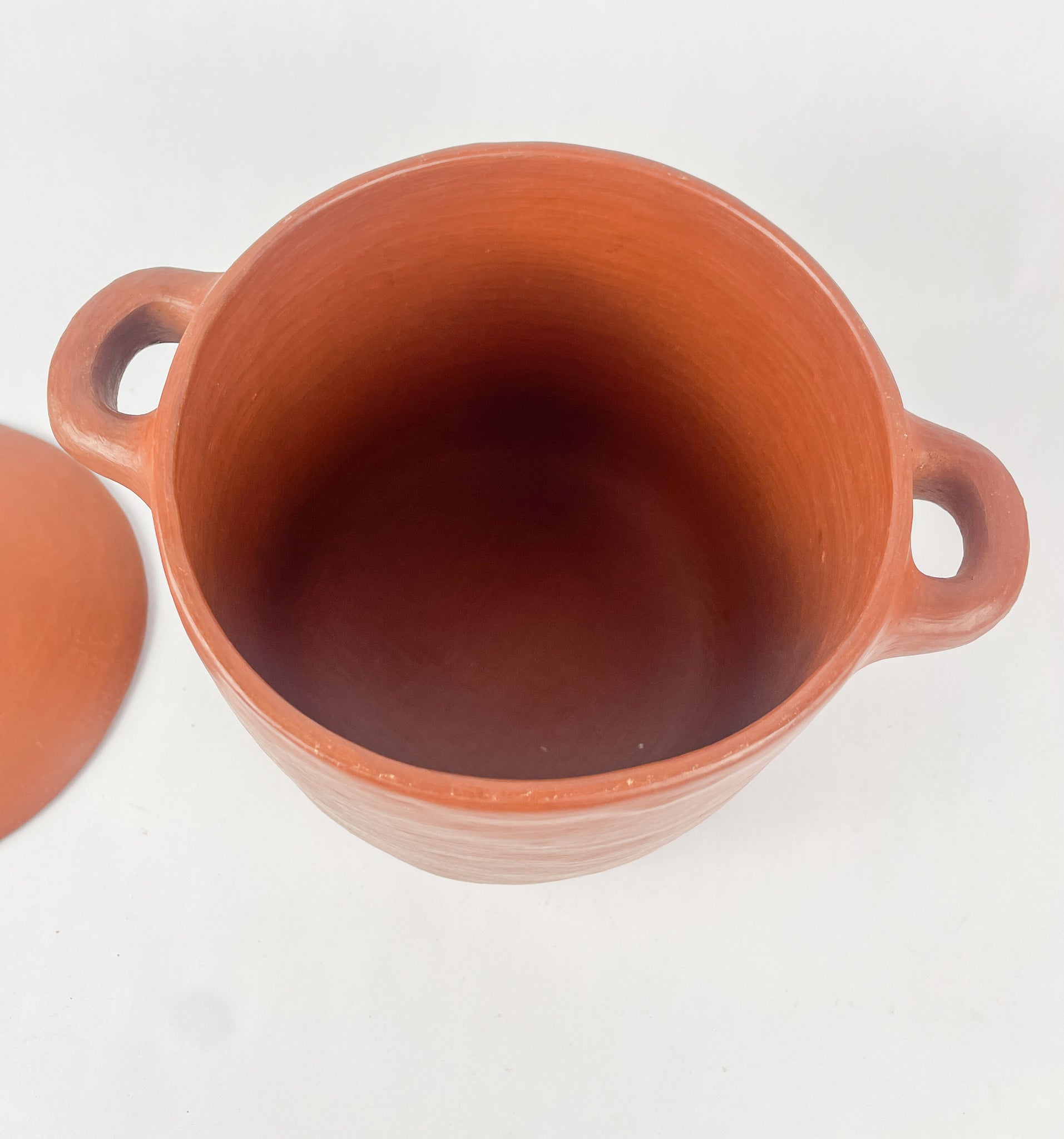 Oaxaca Red Clay Pottery Bean Pot Mexican Red Clay Pottery Oaxaca Clay ...