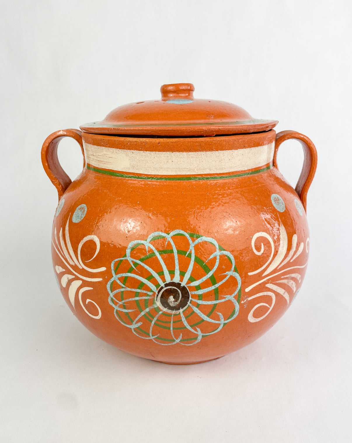 Mexican Cookware Mexican Clay Pot Olla 3 Liter Pot Libre De Plomo Clay ...