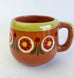 Michoacan Mexican Clay Mugs 4pc Set Mexican Cups Tazas De Barro Lead F ...