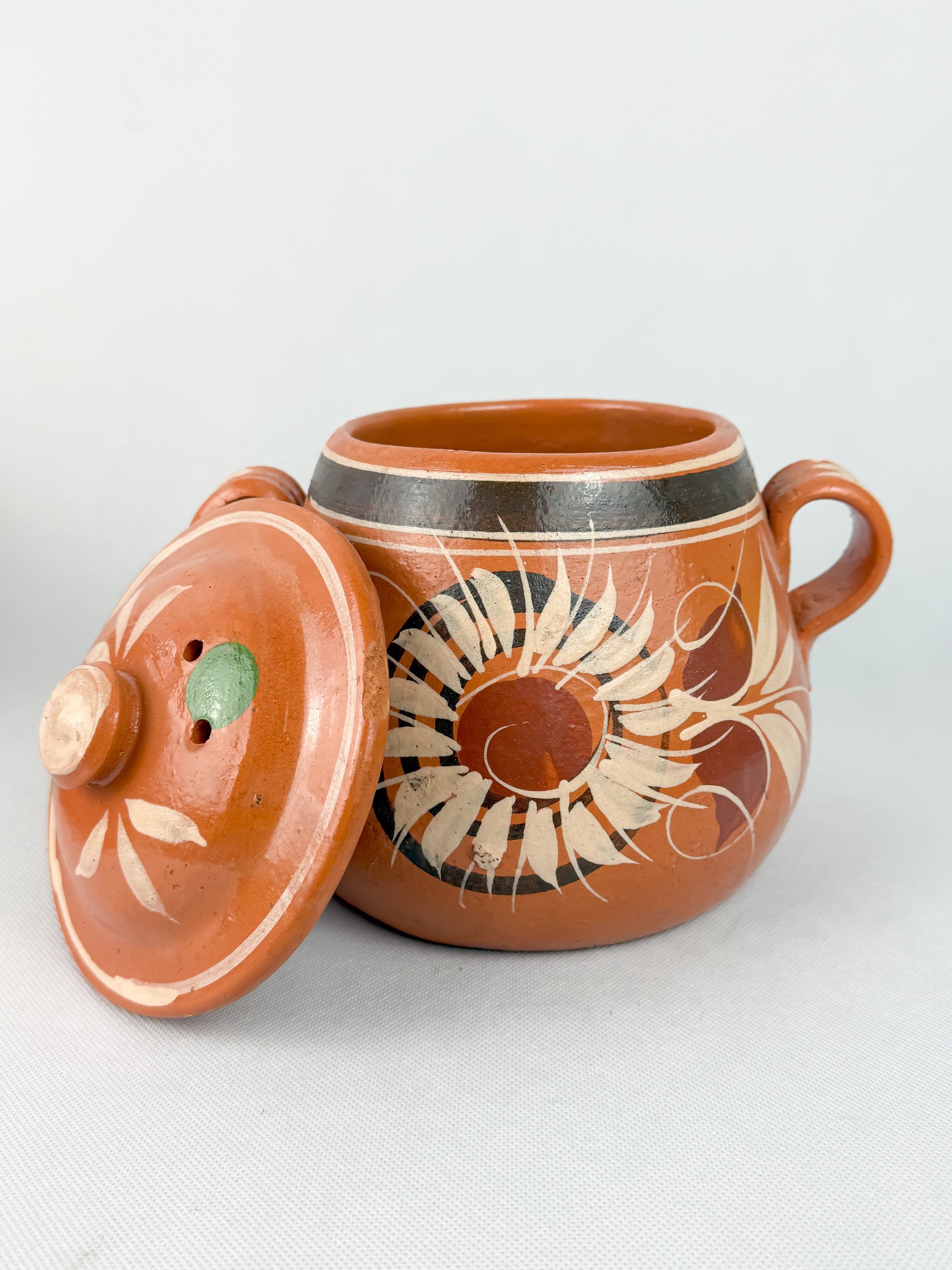 Mexican Cookware Mexican Clay Pot Olla Libre De Plomo Clay Pottery Mex ...