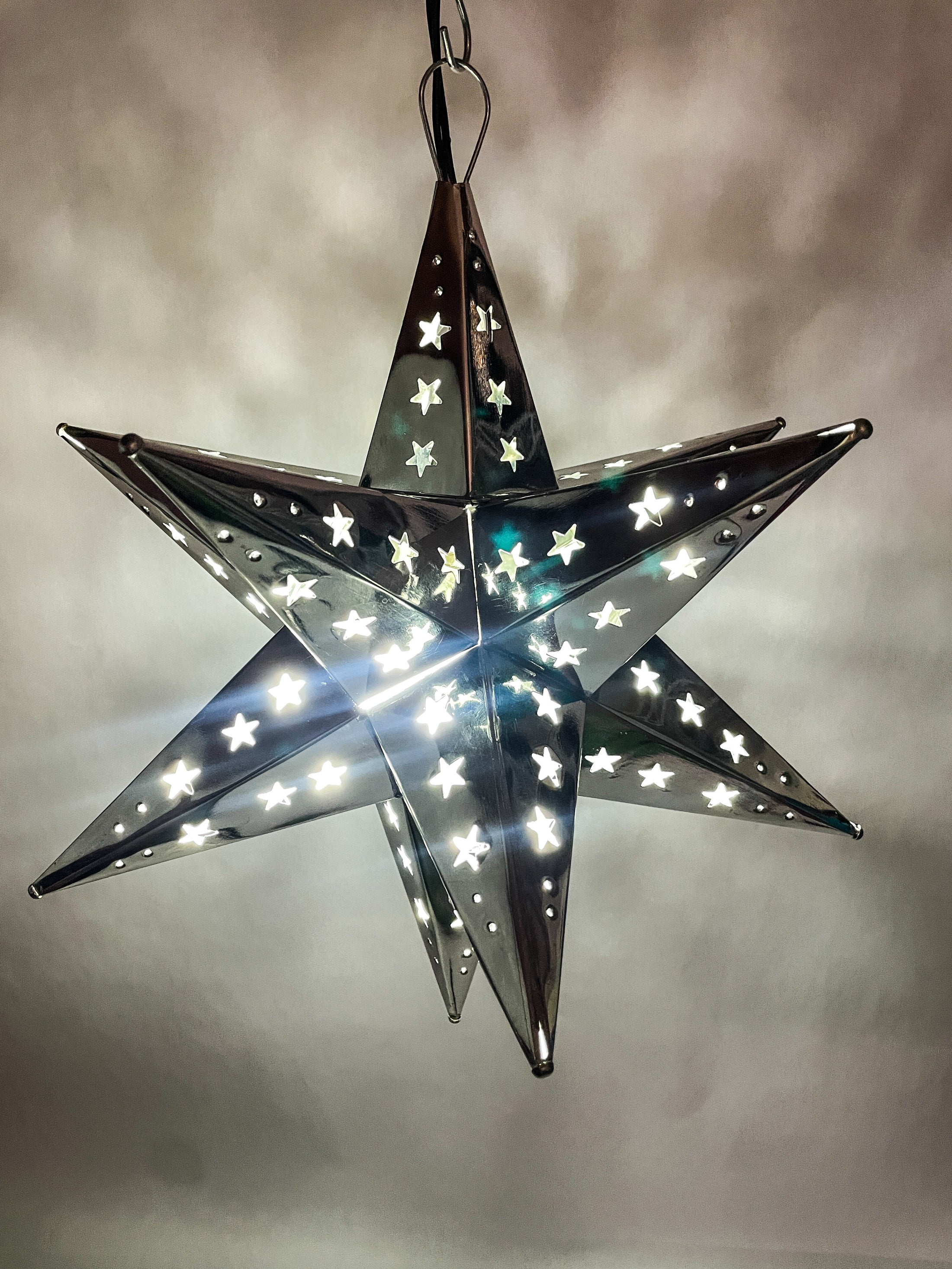 Mexican Tin Stars Estrellas Tin Star Light – TheMexHub