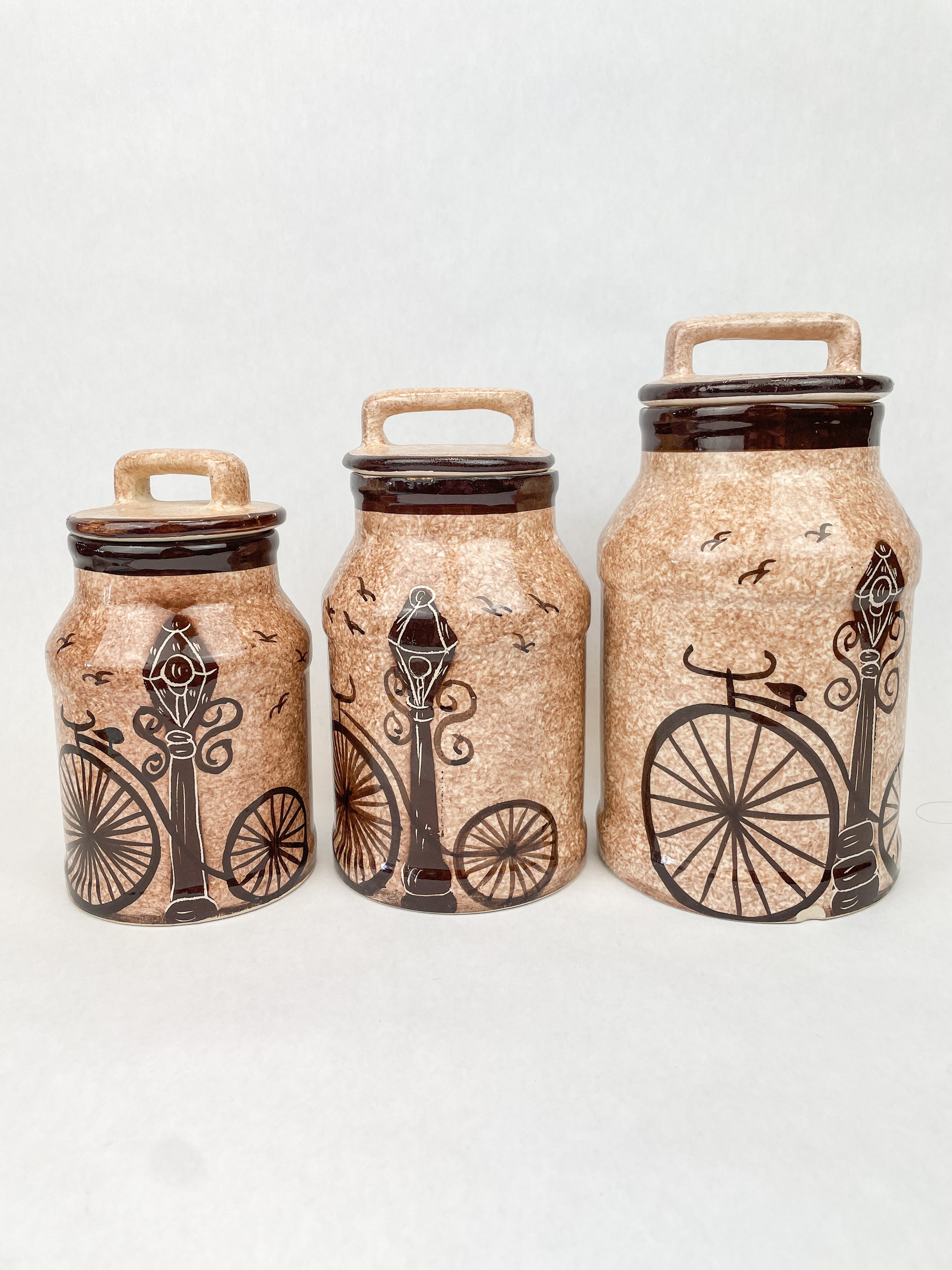 Talavera Canister Set 3 Pc Kitchen Canisters Cow Kitchen Decor – TheMexHub